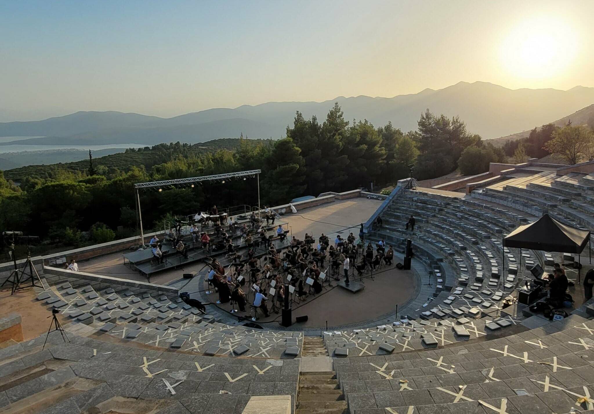 The GYSO in Delphi - Greek Youth Symphony Orchestra